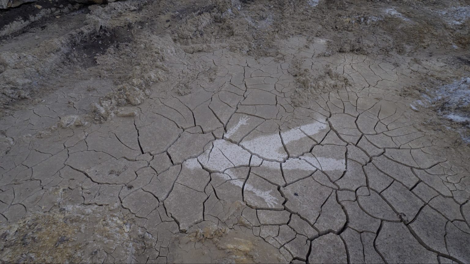 Colebrook Quarry Rain Shadow - Andy Goldsworthy