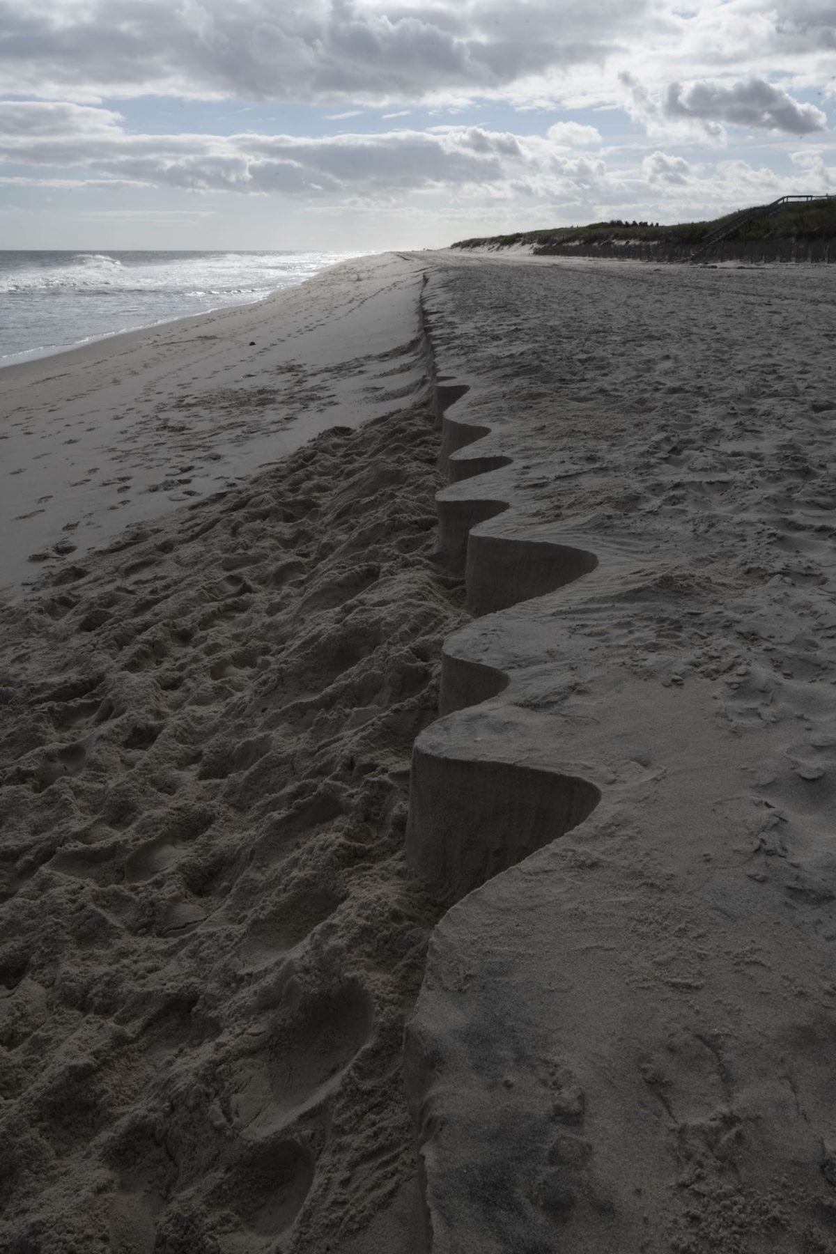 Three Sand Works - Andy Goldsworthy