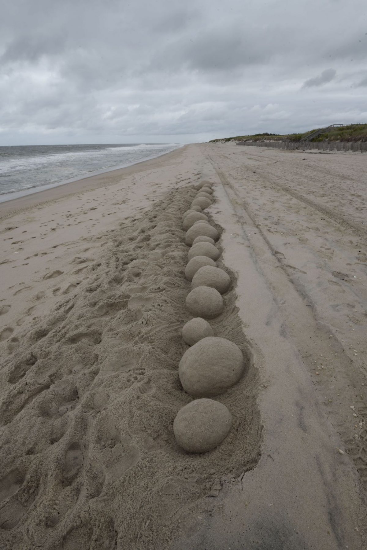 Three Sand Works - Andy Goldsworthy