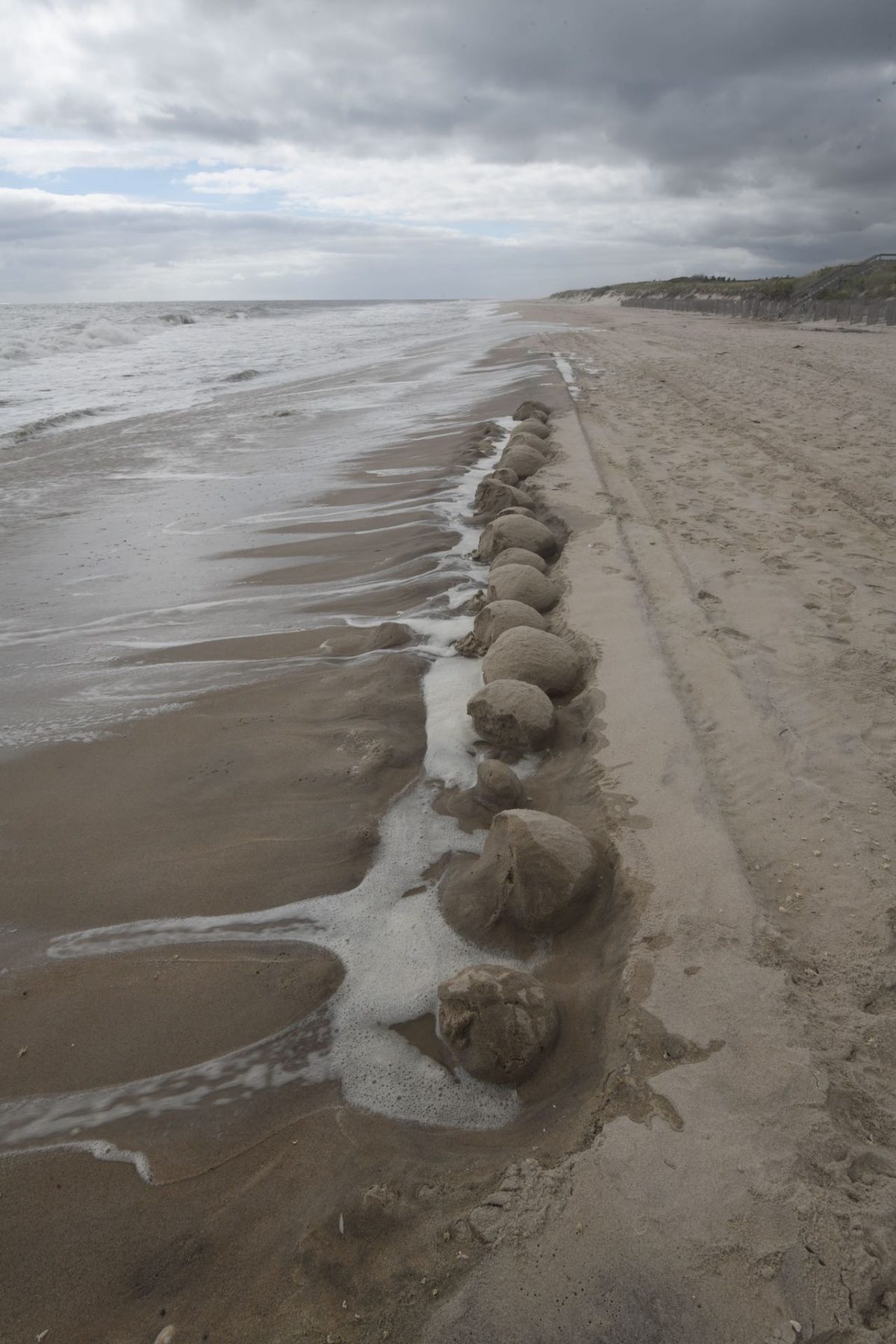 Three Sand Works - Andy Goldsworthy