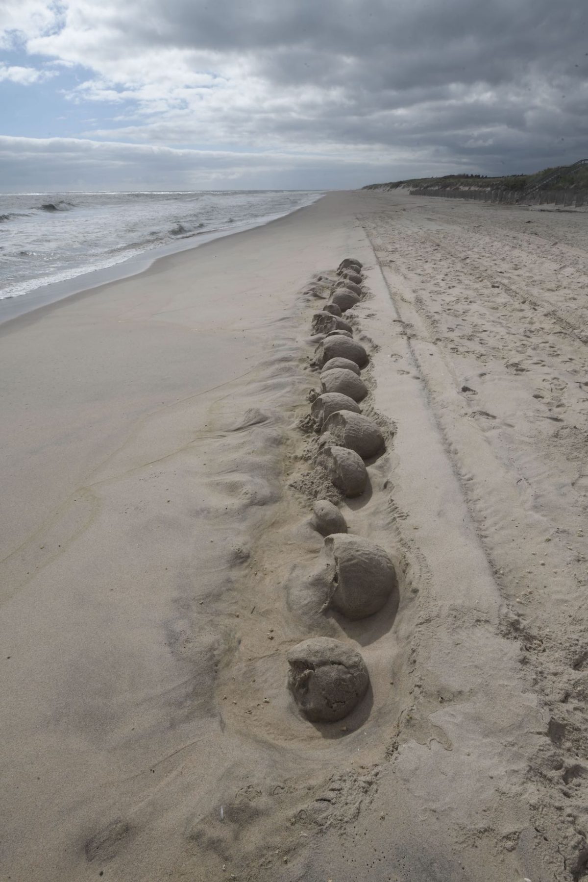 Three Sand Works - Andy Goldsworthy